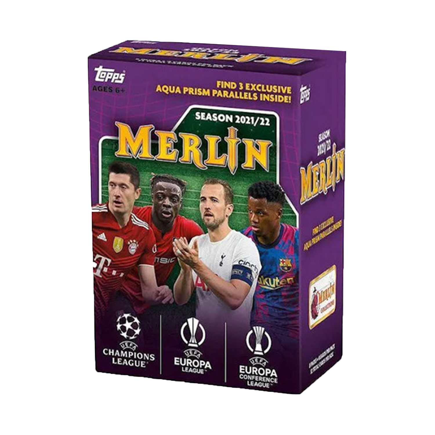 2021/22 Topps UEFA Champions League Merlin Chrome Soccer Blaster ...