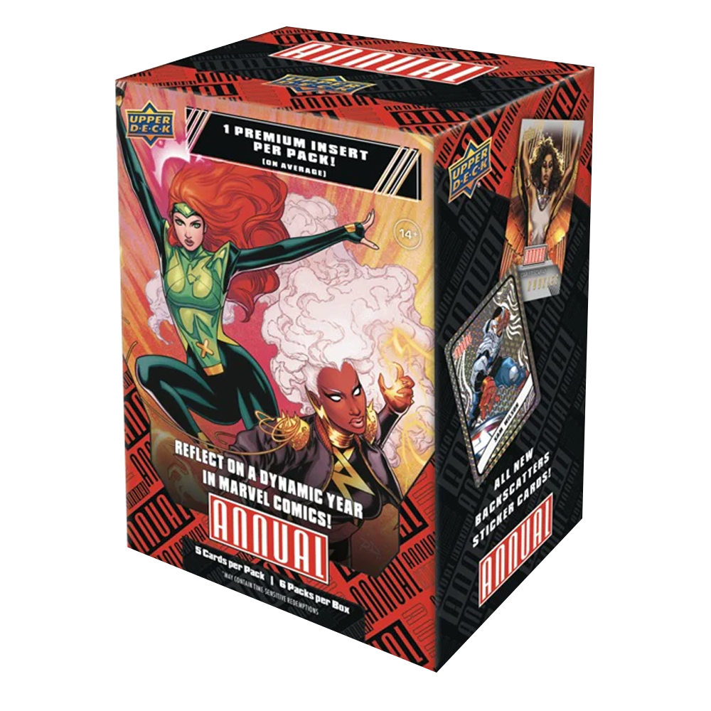 2023-24 Upper Deck Marvel Annual Blaster Box – Cardboard Legacy Store