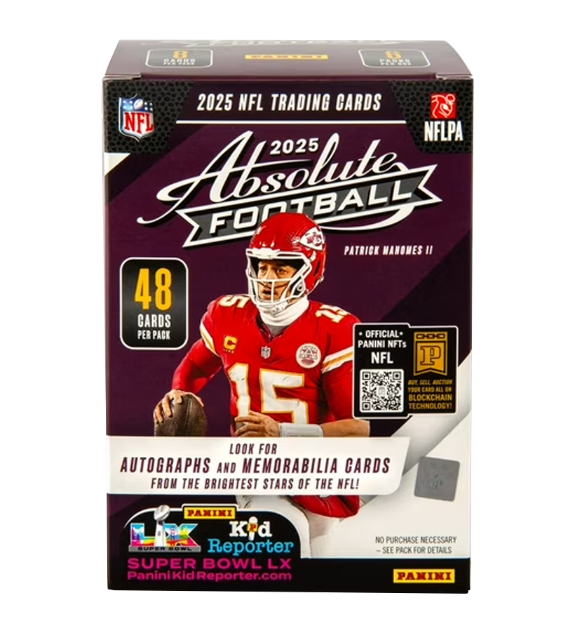 2025 Panini Absolute Football Blaster Box – Cardboard Legacy Store
