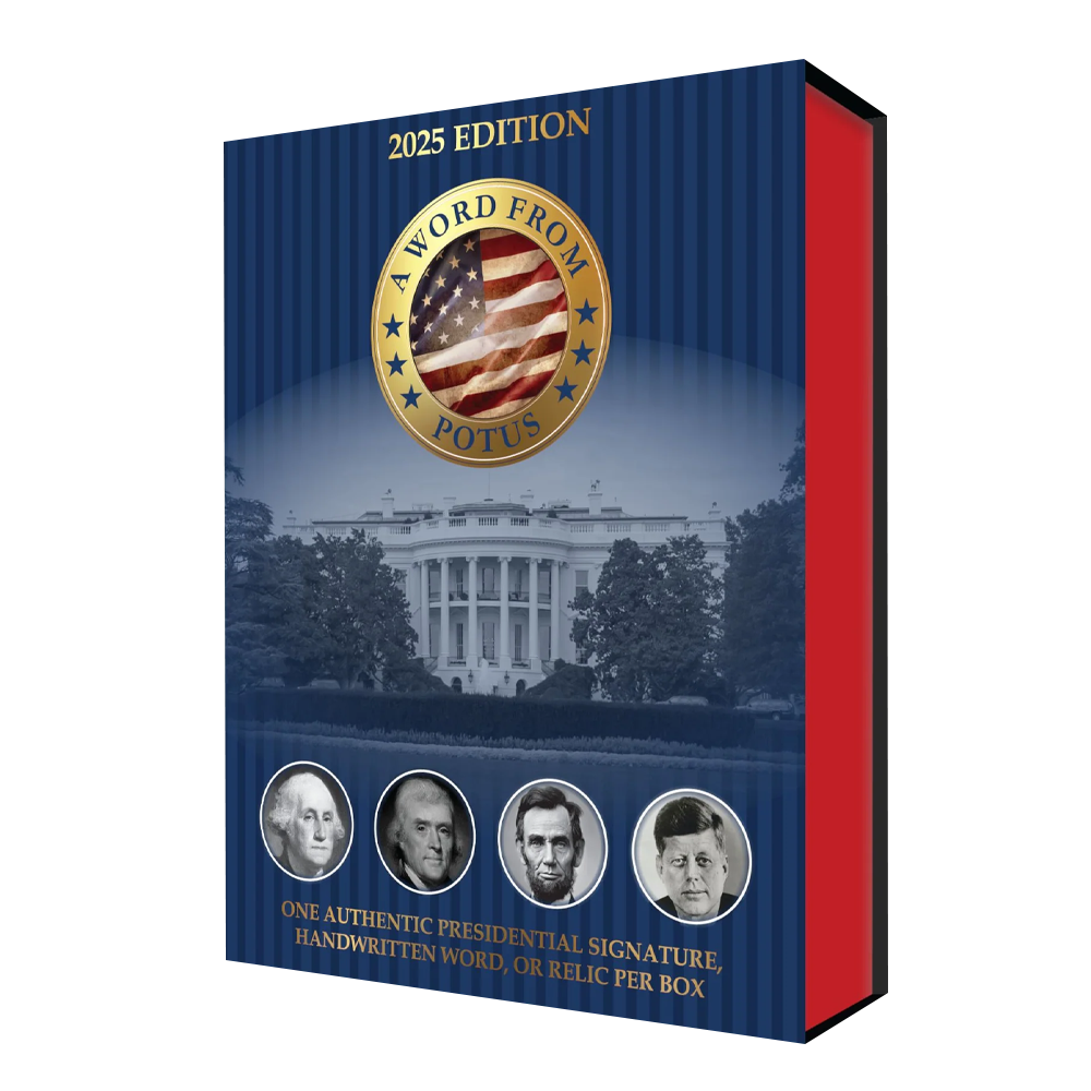 2025 POTUS A Word from the President Hobby Box – Cardboard Legacy Store
