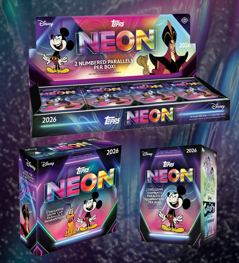 2026 Topps Disney Neon (Hobby, Mega, Value) – Cardboard Legacy Store